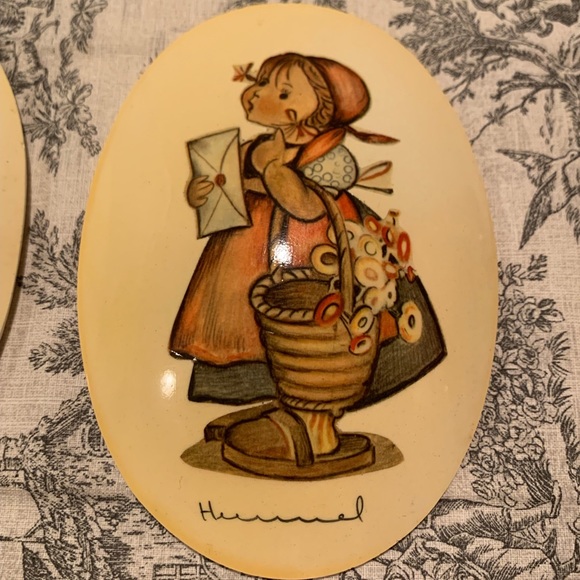 Hummel | Wall Decor | Vintage Set Of 2 Hummel Wall Plaques | Poshmark
